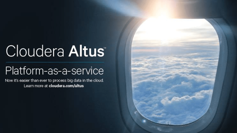 Cloudera Altus eases data processing on public cloud