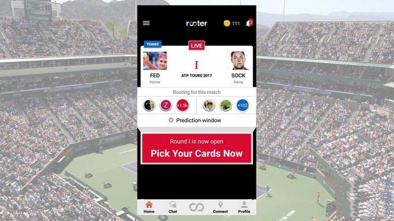 Rooter's live prediction game gets data-rich with Opta Sports