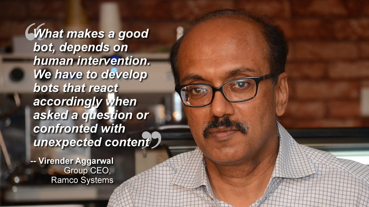 Bots are basically the worker bees of software: Virender Aggarwal ...